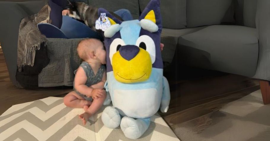 HUGE Bluey 36" My Size Plush Only $66.99 Shipped on Walmart.com (Reg ...