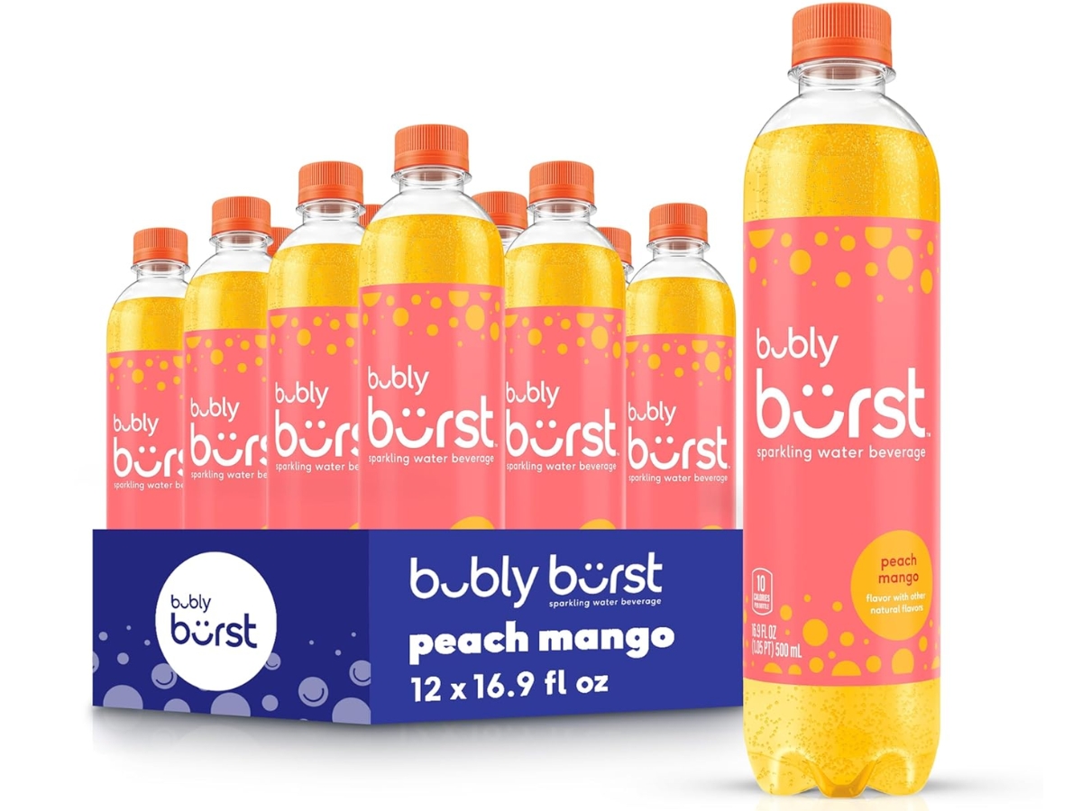 bubly burst 12-Pack Only $7.64 Shipped on Amazon (ZERO Calories & No Added Sugar!) | Hip2Save