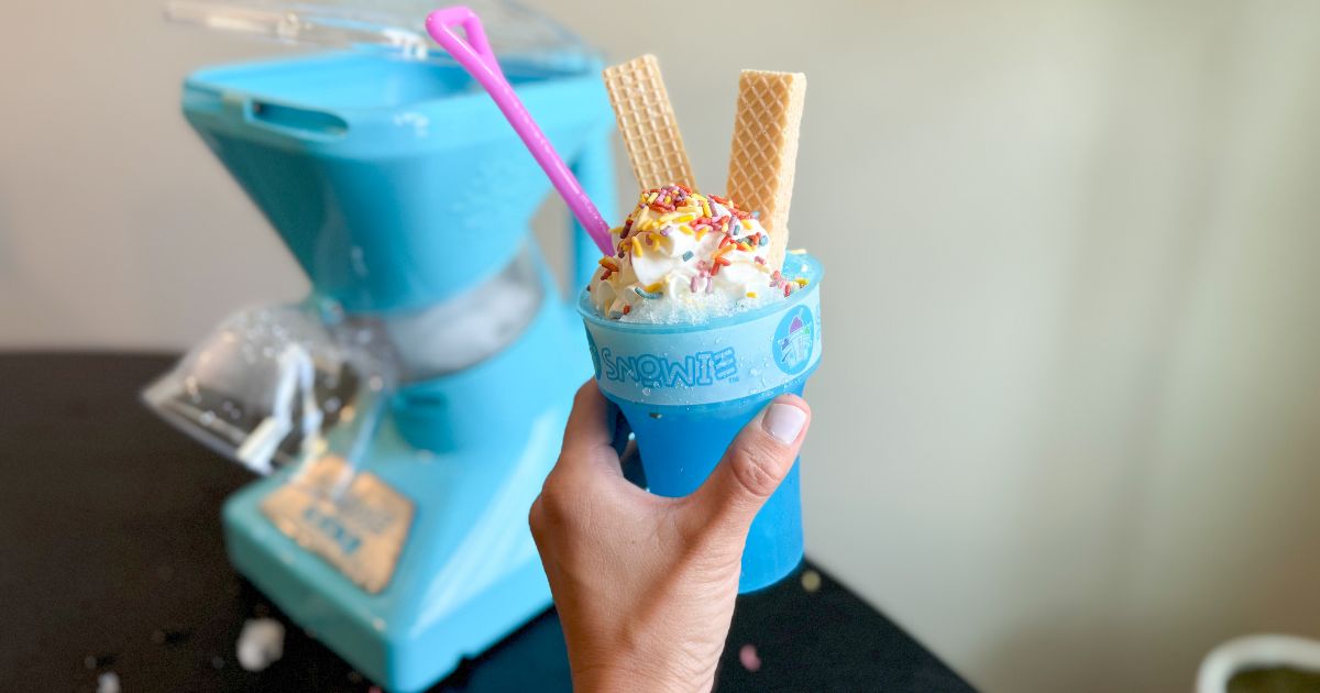 Little Snowie MAX Shaved Ice Machine from $149.98 Shipped