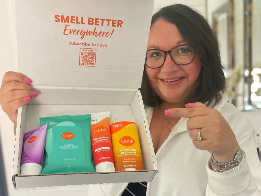 Aluminum-Free Lume Deodorant Starter Pack Just $23 Shipped