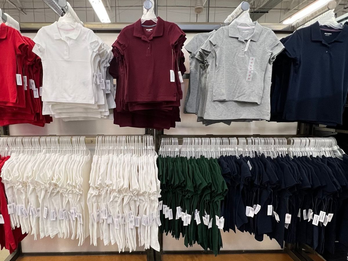 50% Off Old Navy School Uniforms | Polo Shirts JUST $5! | Hip2Save