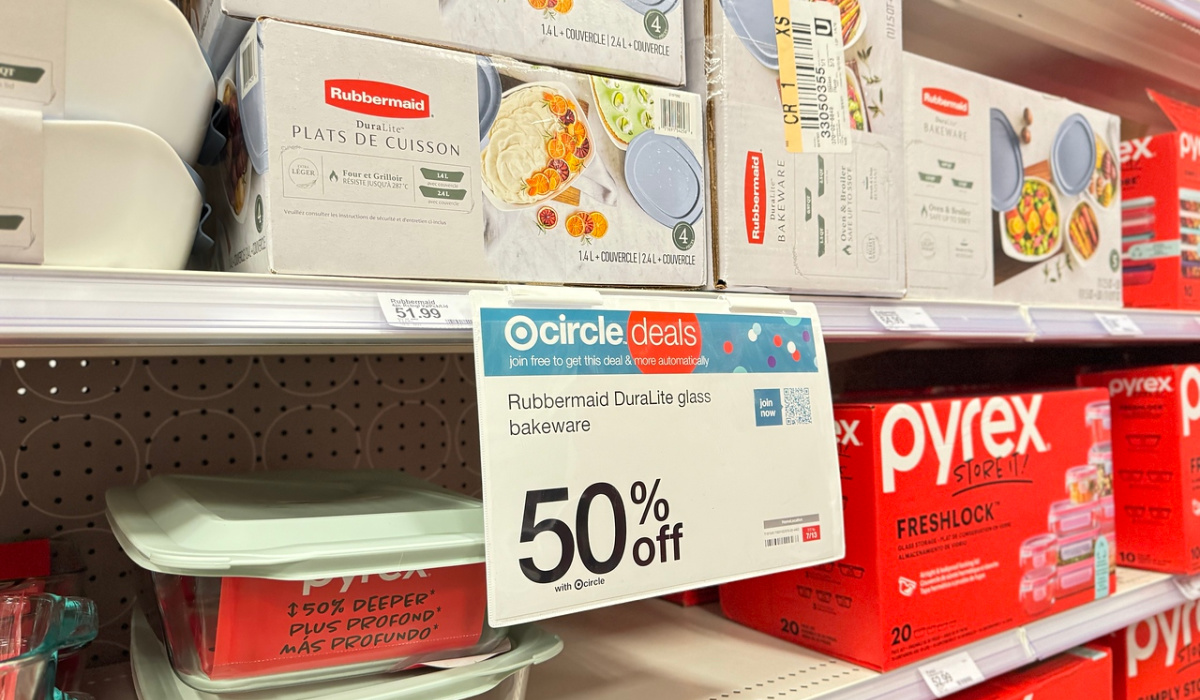 Get 50% Off Rubbermaid Baking Dishes at Target (In-Store & Online ...