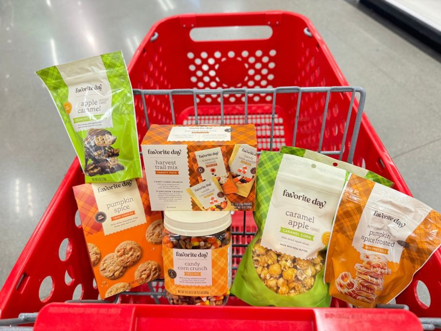 NEW Favorite Day Fall Treats at Target | Pumpkin Pretzels, Caramel ...