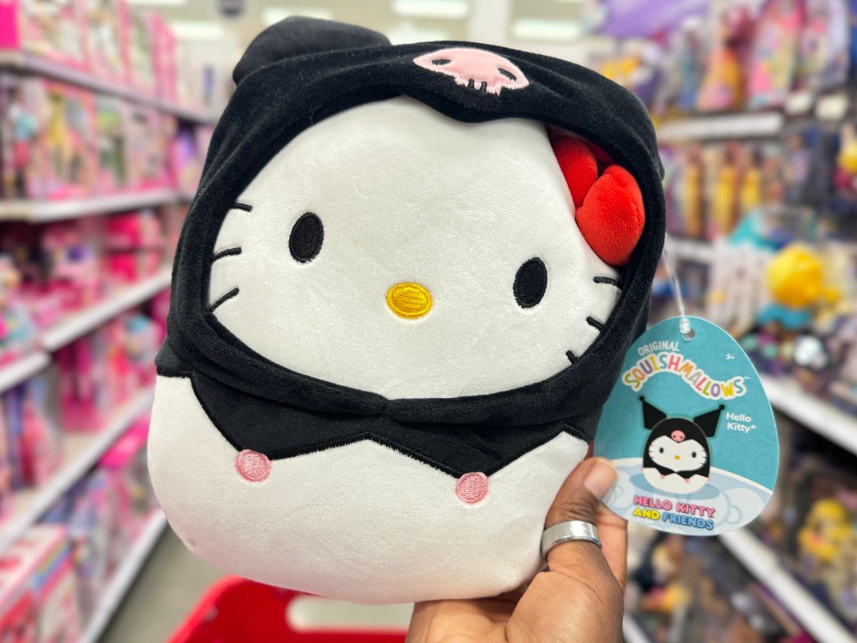 *NEW* Squishmallows Hugmees at Target from $9.99 | Hello Kitty, Stitch ...