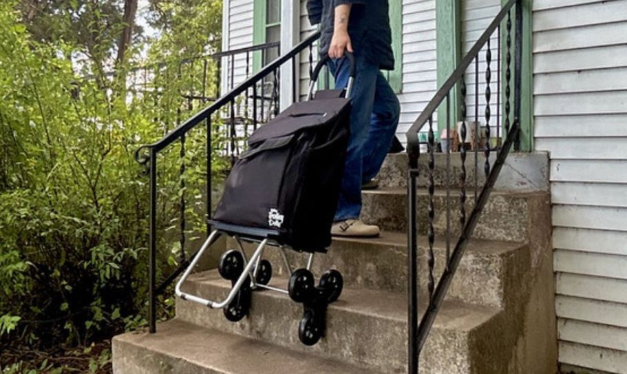 Trolley Dolly Stair Climber Folding Cart from $43.48 Shipped ($98 Value ...