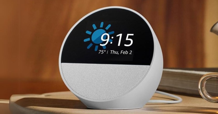 NEW Amazon Echo Spot Only $44.99 Shipped for Prime Members (Reg. $80 ...