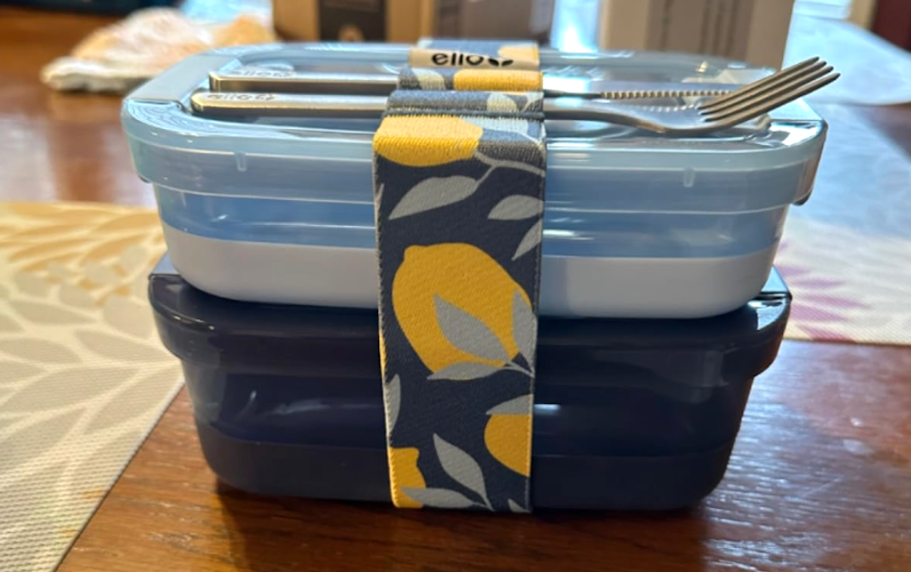 Ello Lunch Stack Bento Box 2-Pack Only $8 Shipped for Amazon Prime ...