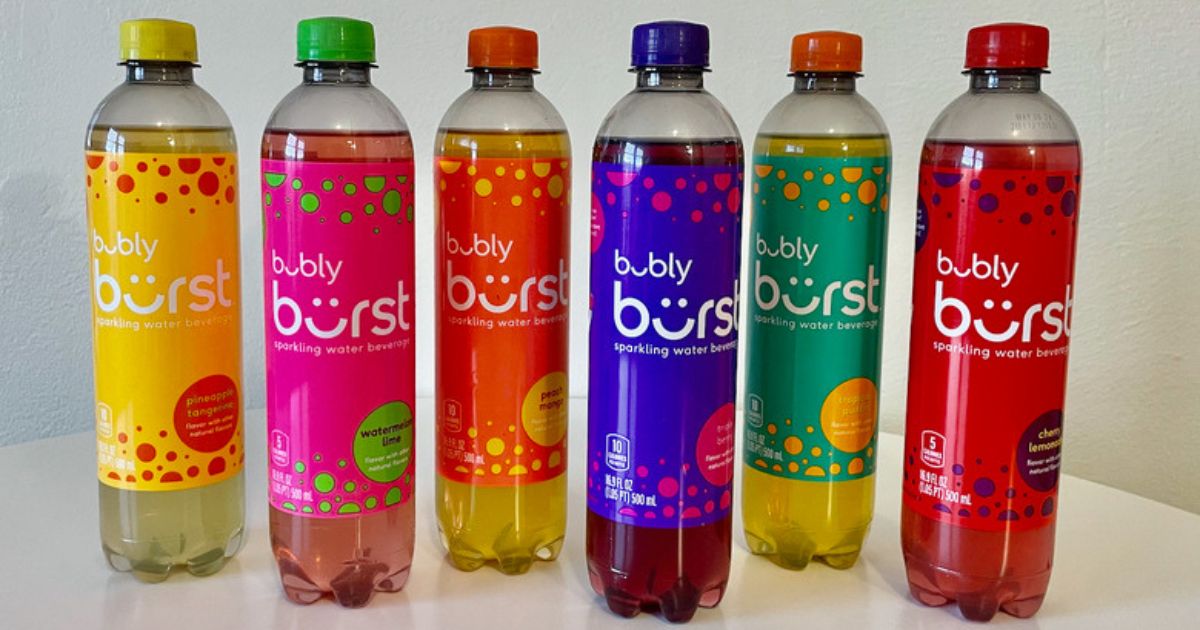 bubly burst 12-Pack Only $7.64 Shipped on Amazon (ZERO Calories & No Added Sugar!) | Hip2Save