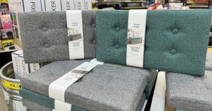 Collapsible Storage Ottoman Only $15 at Five Below - Great for Dorms or ...