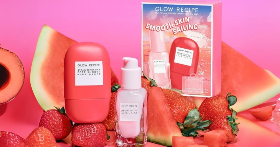 Glow Recipe Smooth Skin Sailing Set Just $30.80 Shipped for Prime ...