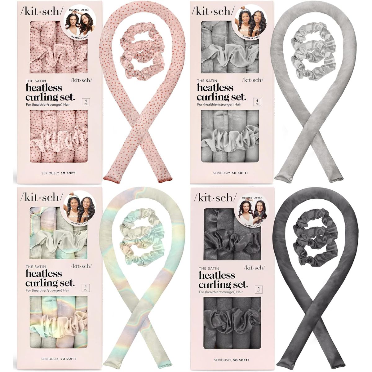 Kitsch Heatless Curling Set Just $12.78 Shipped for Amazon Prime ...