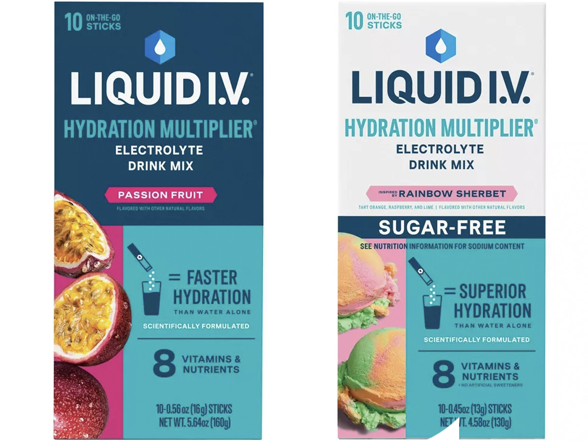 Liquid IV Hydration Multiplier Drink Mixes 10-Count Only $10.49 at ...