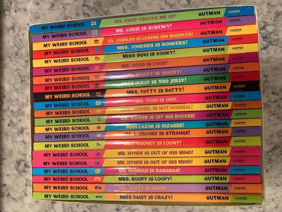 My Weird School 21-Book Boxed Set Just $39 Shipped on Amazon | Hip2Save