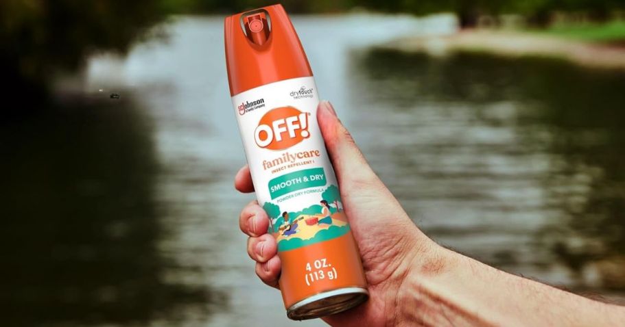 OFF Insect & Mosquito Repellent 2-Pack Just $6.64 Shipped on Amazon ...