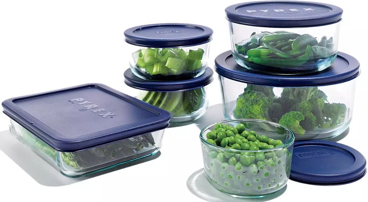 Pyrex 12-Piece Glass Storage Sets Just $16.77 on Kohls.com (Reg. $40 ...