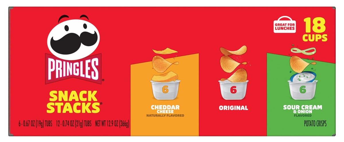 Pringles Cups 18-Count Only $7.54 Shipped on Amazon | Great for School ...