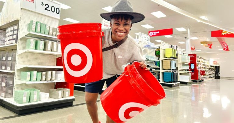 Reusable 5-Gallon Target Bucket Now ONLY $3.99 | Hip2Save