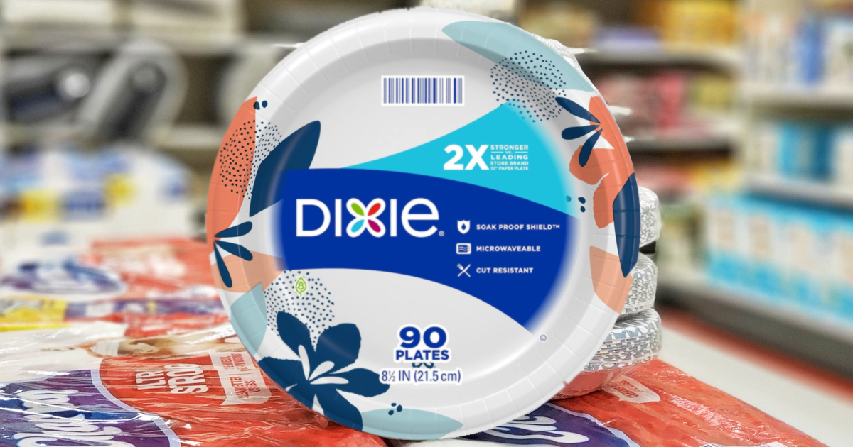 Dixie Paper Plates 90-Count Only $5 Shipped on Amazon | Hip2Save