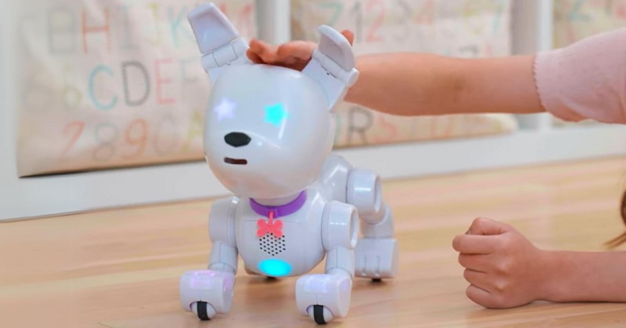 Dog-E Interactive Robot Dog JUST $24.99 on Amazon (Reg. $80) | Has 200 ...