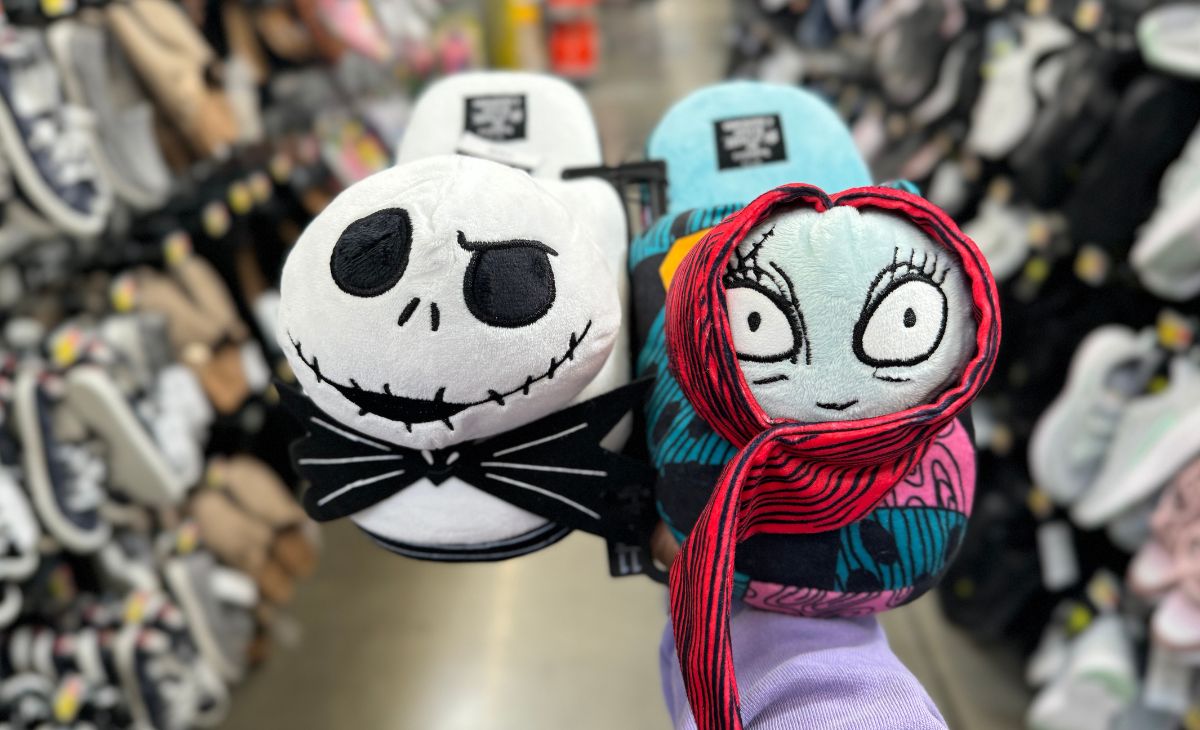 Walmart Women's Character Slippers $18.99 | Nightmare Before Christmas ...