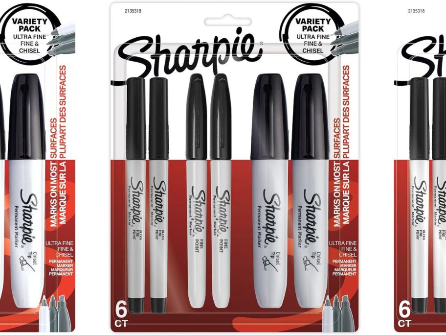 Sharpie Markers 6-Pack Only $3.85 Shipped on Amazon (Reg. $12) + More ...