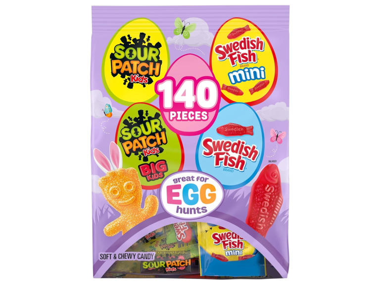 Swedish Fish & Sour Patch Kids Easter Candy 140-Count Bag Only $11 ...
