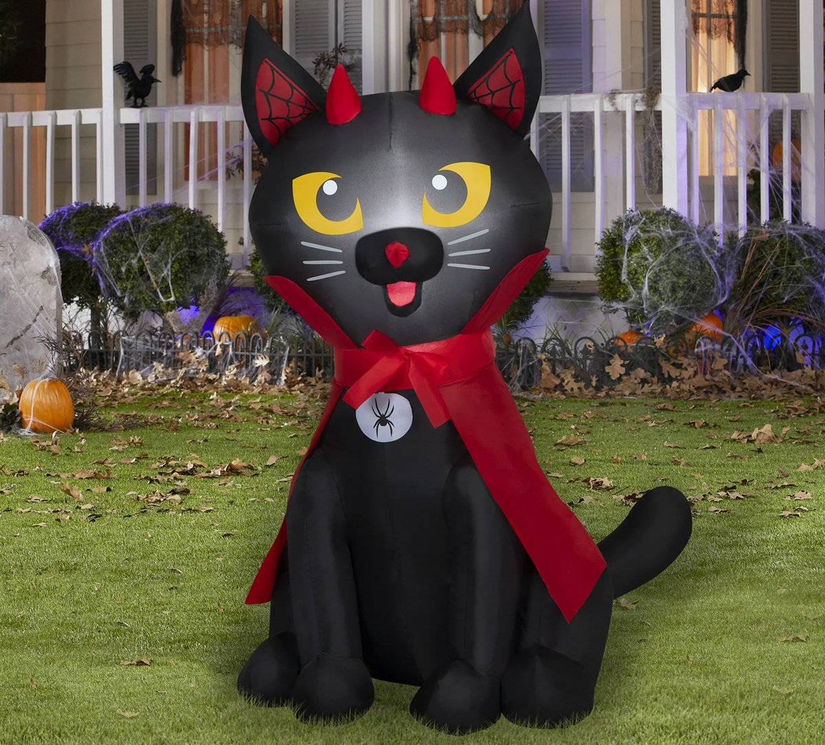 Walmart Halloween Inflatables Only $12.60 – Lights Up & Self-Inflates ...