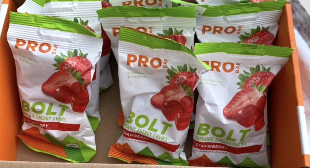 Probar Bolt Organic Energy Chews Strawberry 12-Pack Just $13.66 (Reg ...