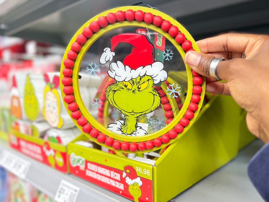 New Grinch Christmas Decor at Walmart | Throw Pillows, Countdown ...