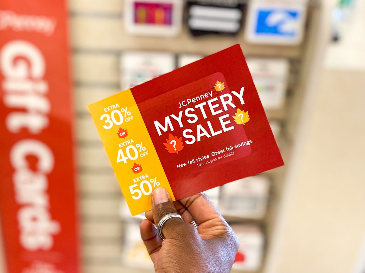 JCPenney is Giving Away Mystery Coupons In-Store Black Friday