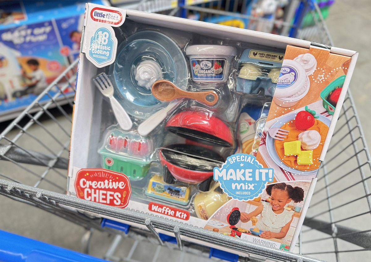 Little Tikes Creative Chefs Waffle Kit Just $19.72 on Walmart.com (May ...
