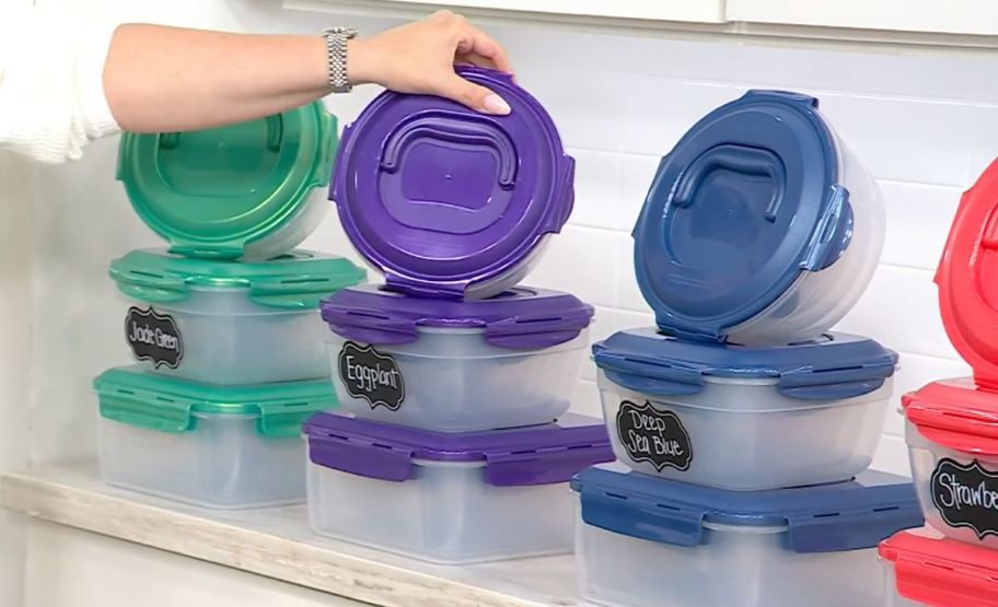 Lock n Lock 18-Piece Nestable Storage Set from $25.48 Shipped ($152 ...