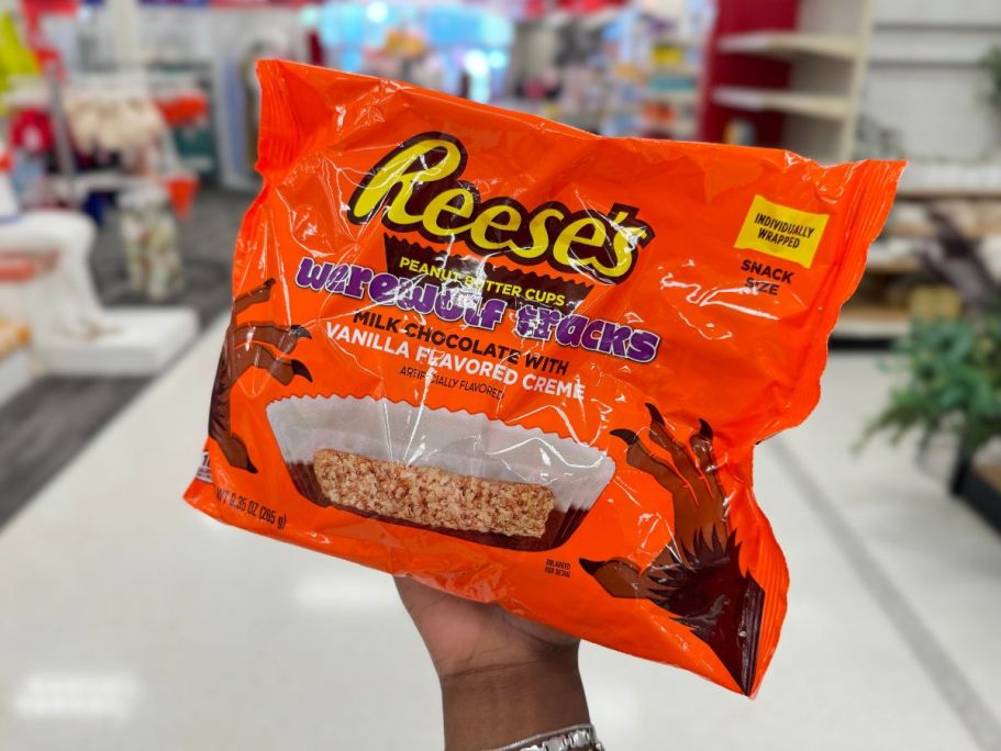 NEW 2024 Hershey's Halloween Candy: Reese's Werewolf Tracks, Kit Kat ...