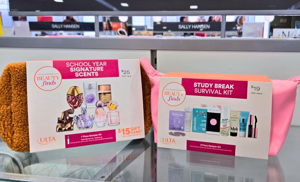 Ulta Back to School Sampler Kits JUST $15 (Includes Cosmetic Bags ...