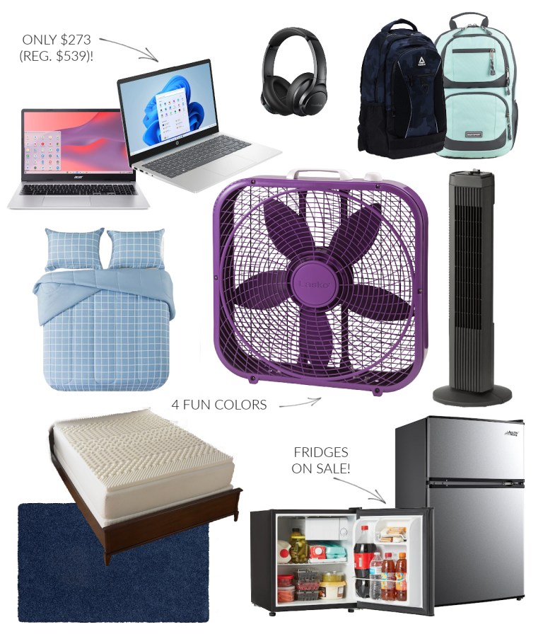 Get All Your College Dorm Room Essentials for Less!