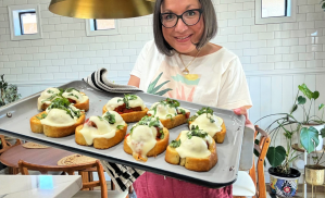 Open-Faced Texas Toast Meatball Subs (Easy Meal Hack!)