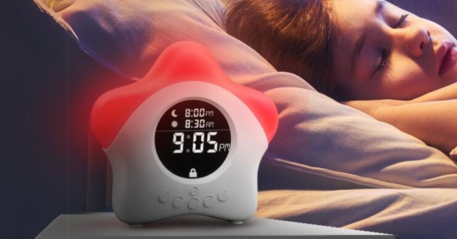Kids Sleep Training Alarm Clock Just $23 on Amazon (Reg $35) | Hip2Save