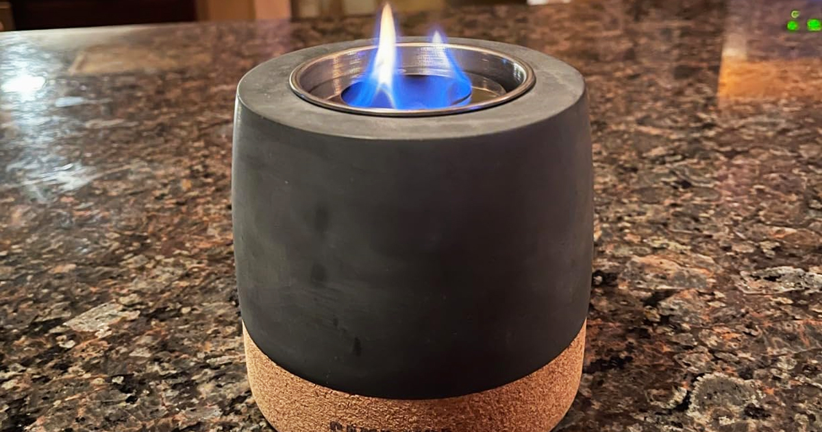 Mini Tabletop Fire Pit Only $14.99 on Amazon (Reg. $30) | Make S'mores ...