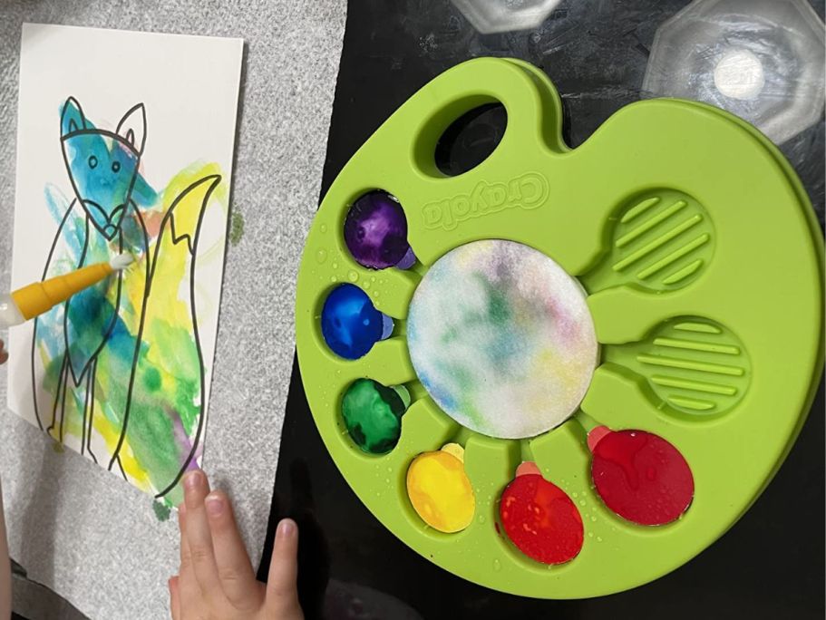 Crayola Washable Watercolor Palette Only $5.65 on Amazon | Includes 96 ...