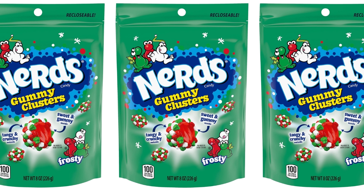 NEW Frosty Holiday Nerds Gummy Clusters | Hip2Save