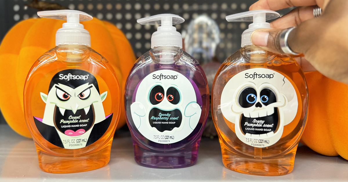 Halloween Softsoap Hand Soaps Only $1 at Walmart | Hip2Save