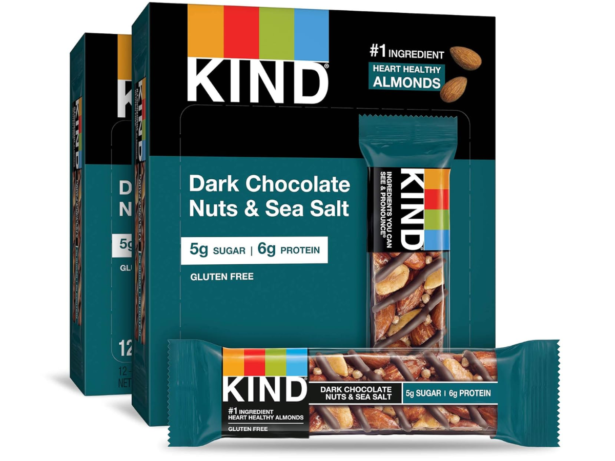 KIND Bars 24-Count Box Just $16.61 Shipped on Amazon (Only 69¢ Per Bar ...