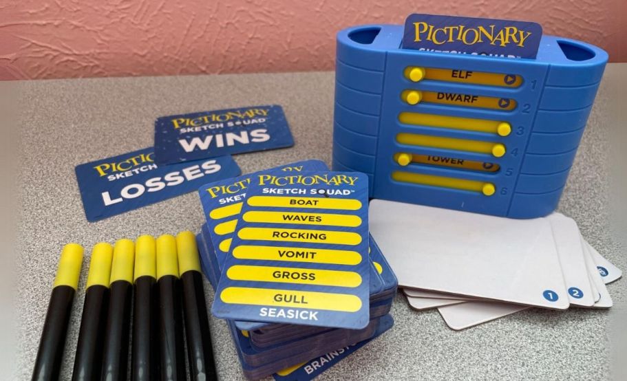 Pictionary Sketch Squad Cooperative Party Game Only $5.78 on Amazon ...