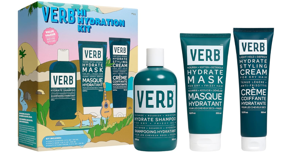 Verb Ghost Haircare 4-Piece Set $21 Shipped on Amazon ($60 Value ...
