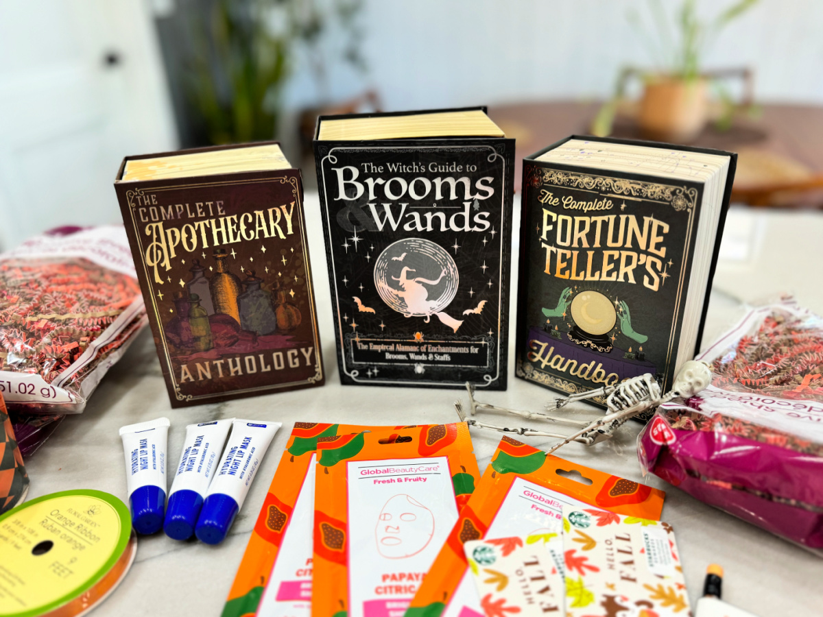 Dollar Tree Halloween Gifts for Teachers with Free Printable Tags!