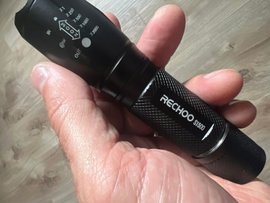 Tactical Flashlight 4-Pack Only $9.85 on Amazon | Perfect for Storm ...