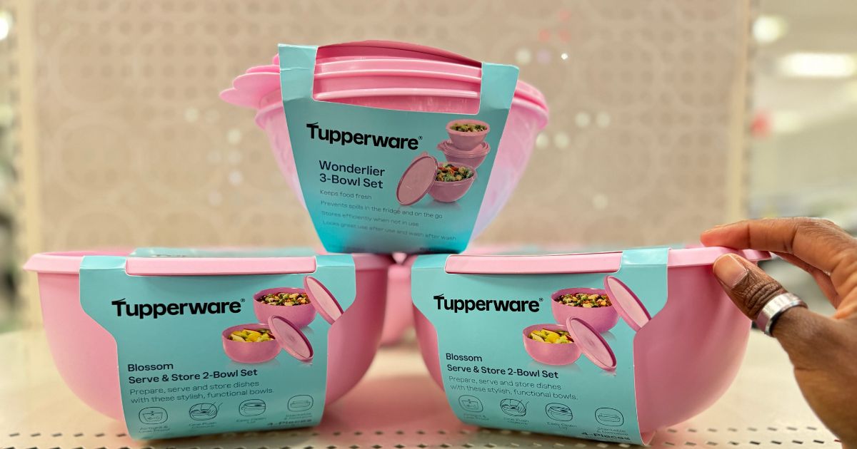 Target Now Sells Tupperware in Lots of Pretty Colors