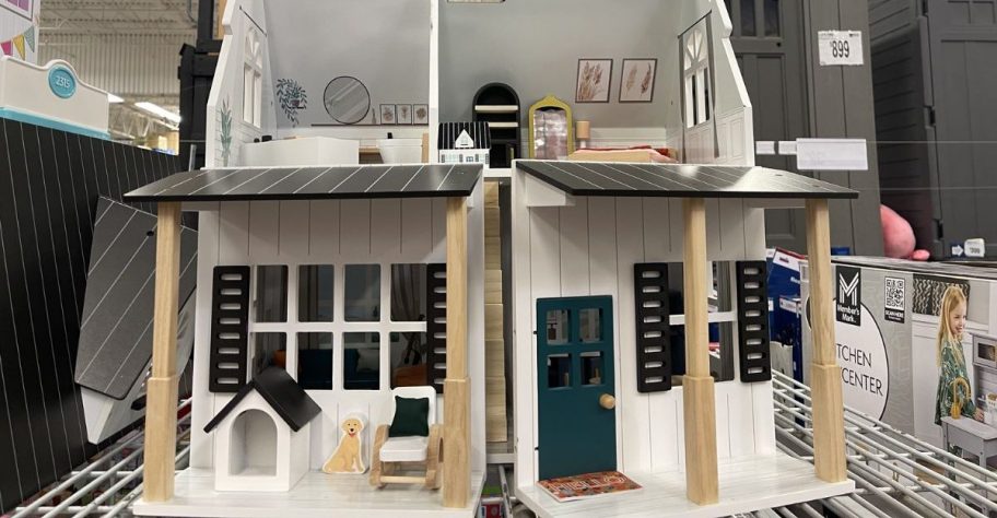 Member's Mark Wooden Farmhouse Dollhouse Only $69.98 on SamsClub.com ...