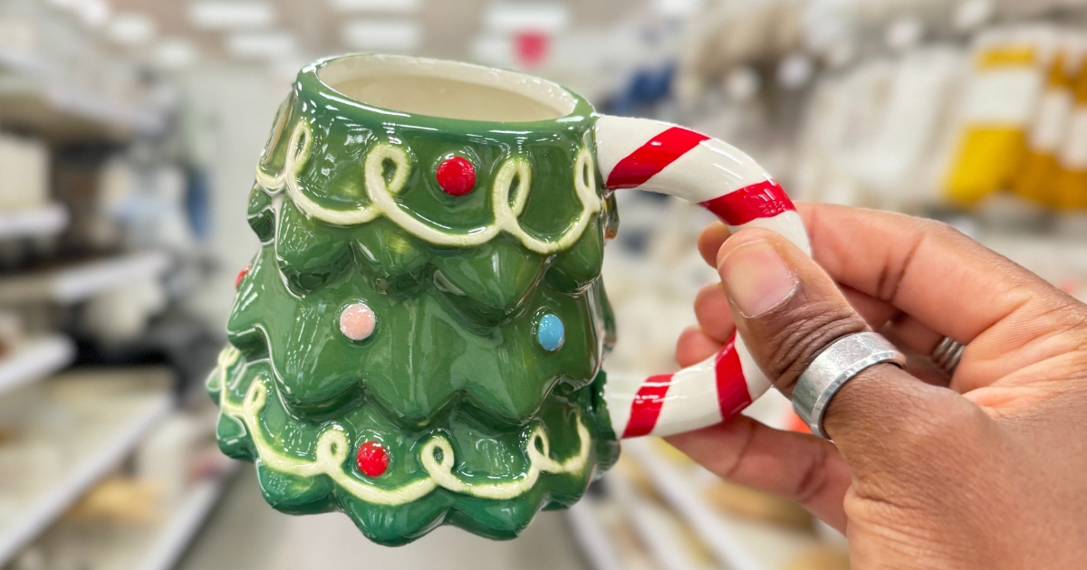 You'll Want ALL of These $5 Target Christmas Mugs! | Hip2Save