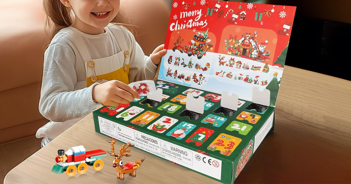 Building Block Advent Calendars from $12.49 Shipped for Amazon Prime ...